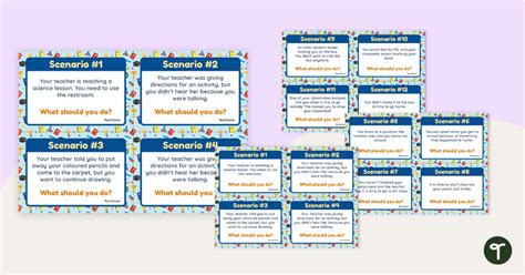 back to school problem solving task cards teach starter