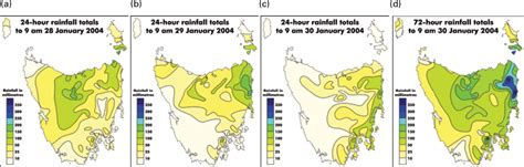 Figure 2 From A Heavy Rainfall Event In Northern Tasmania During 27 To
