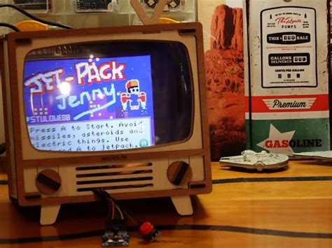 Retro Tv Makecode Arcade Machine Raspberry Pi Zero
