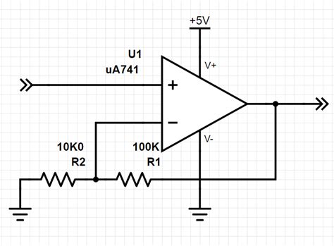 Non Inverting Amplifier Stuck At Max Output Voltage Electrical