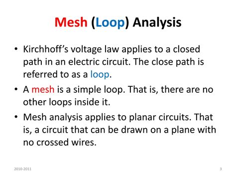 PPT NODAL MESH ANALYSIS PowerPoint Presentation Free Download ID