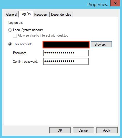 Bitbucket Server Or Bitbucket Elasticsearch Windows Service Fails To Start Due To A Logon