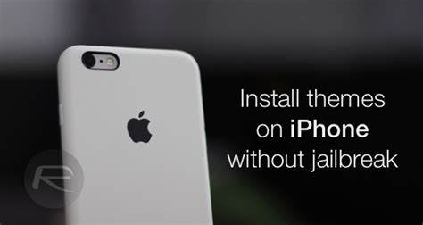 How To Install Themes On IPhone Without Jailbreak Redmond Pie