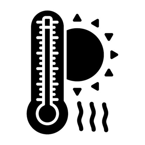 Premium Vector Hot Temperature Icon