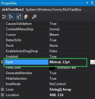 How To Set The Font Of The Content Present In The RichTextBox In C GeeksforGeeks