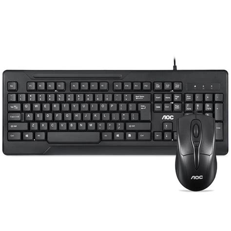Aoc Km160 Wired Ultra Slim Keyboard And Mouse Combo Set Buy Online In South Africa