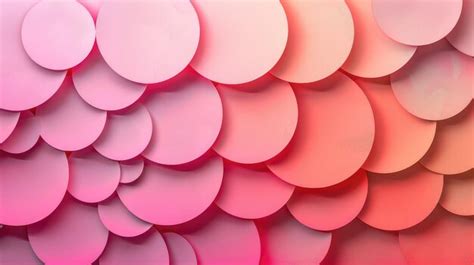 Abstract Geometric Pattern With Repetitive Curved Shapes In Gradient