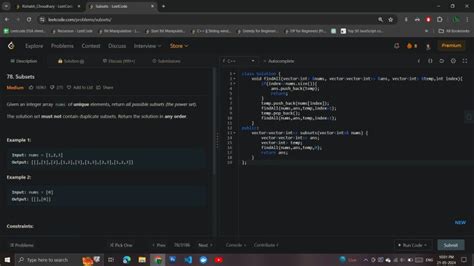Rishabh Choudhary On Linkedin 75daysofleetcode Leetcodechallenge Coding Backtracking