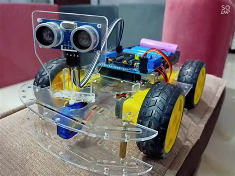 Omar Badwy On Linkedin Arduino Arduino Robot Car Ultrasonic Iti