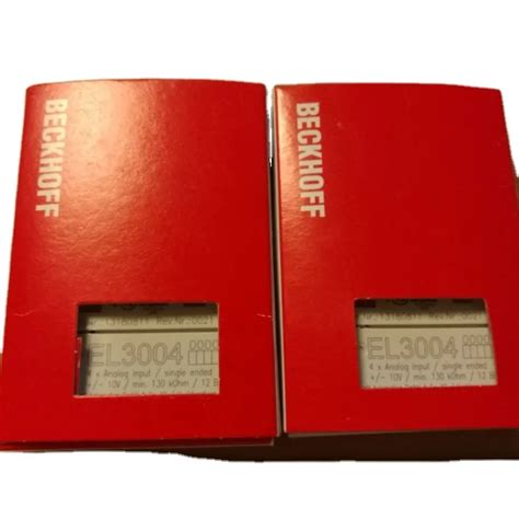 Beckhoff Ethercat端子，4通道模拟输入el3054 Buy Beckhoff El3054ethercat端子4通道模拟