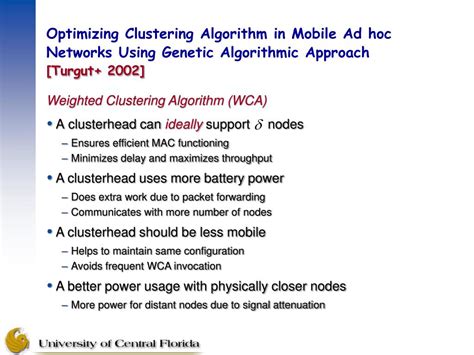 ppt clustering in ad hoc and sensor networks powerpoint presentation