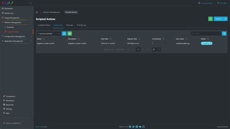 Scripted Actions Xoap Docs