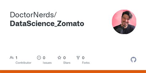 Github Doctornerdsdatasciencezomato
