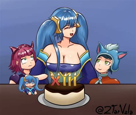 League Of Legends Sona Et Ahri