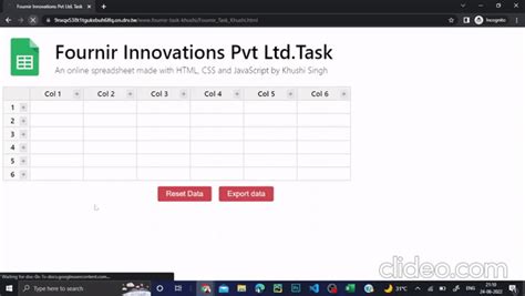 GitHub Khushi Singh Git Online Editable Spreadsheet Online Editable Spreadsheet Sheet That