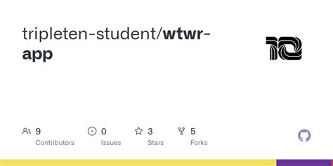 Github Tripleten Student Wtwr App