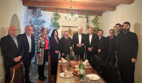 Божићна вечера у манастиру Житомислић Епархија Захумско херцеговачка и приморска