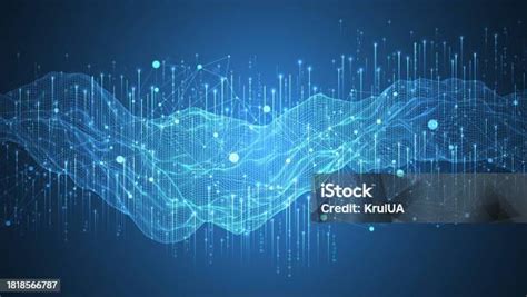 빅 데이터 추상 디지털 미래 Wireframe 벡터 일러스트 레이 션 기술 배경 데이터 마이닝 및 관리 개념 손으로 그린 예술입니다 0명에 대한 스톡 벡터 아트 및 기타