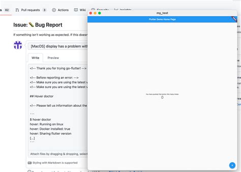 MacOS Display Has A Problem With The Scaled MacOS Monitor Issue Go Flutter Desktop Go