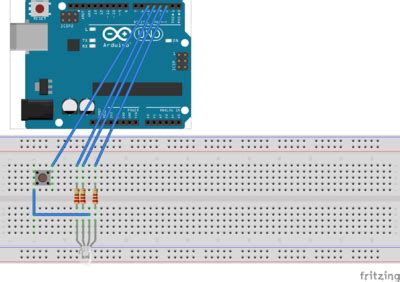 Arduino实验三按键切换LED实验 丢石头百科