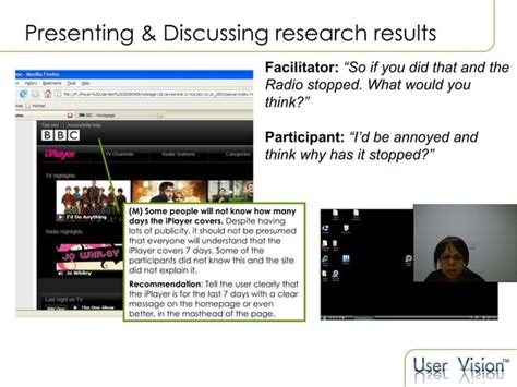 user experience in action ppt
