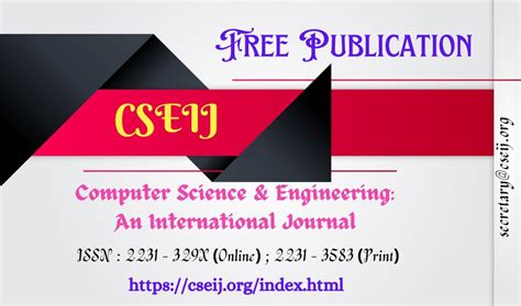 Cseij Journal On Linkedin Computerscience Cse Cryptography