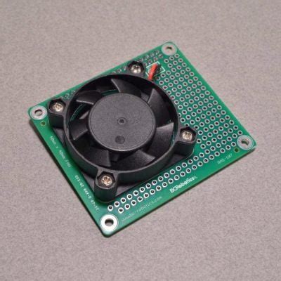 Raspberry Pi Fan HAT Active Cooling For The Pi 4 BC Robotics