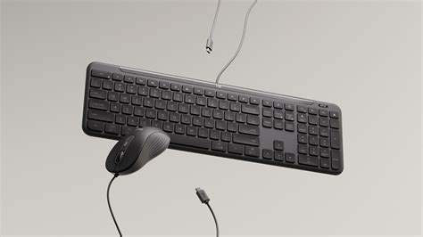 Logitech представила проводной набор Signature Slim Wired из клавиатуры и мыши