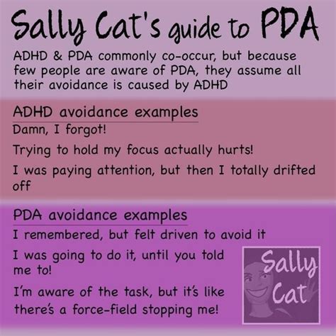 Sally Cats Guide To Pda In 2024 Emotional Awareness Pathological Demand Avoidance Thinking