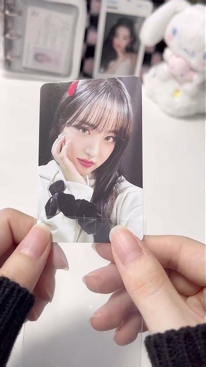 팬콘 키트 리즈 포카 포장하기🐱🖤 다이브로그 포카포장 아이브 Youtube