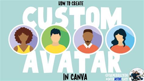 Learn how to create custom avatar in Canva! ️🤩 Design and build an… | Kristin and Joe Merrill