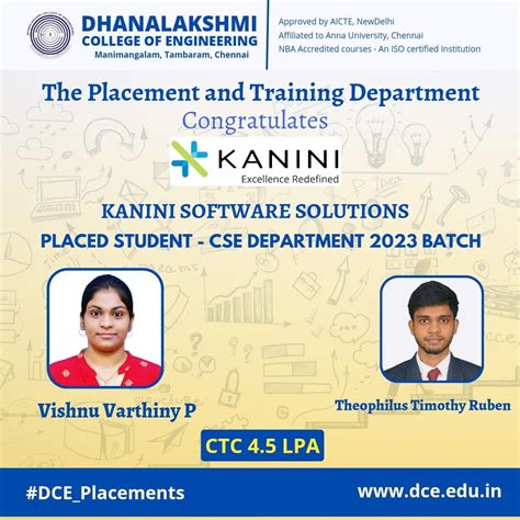 Dhanalakshmi College Of Engineering On Linkedin