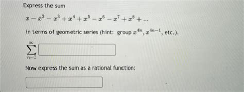 express the sumx x2 x3 x4 x5 x6 x7 x8 dotsin terms of