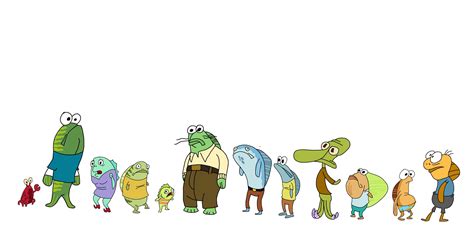 My New Incidental Model Sheet R Spongebob