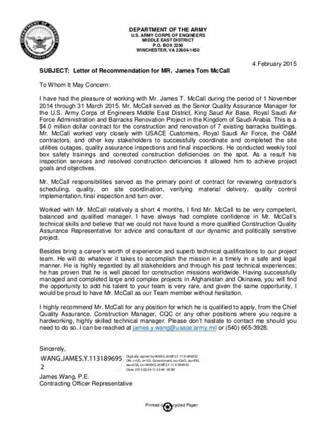 Character Reference Letter Army Cover Letter