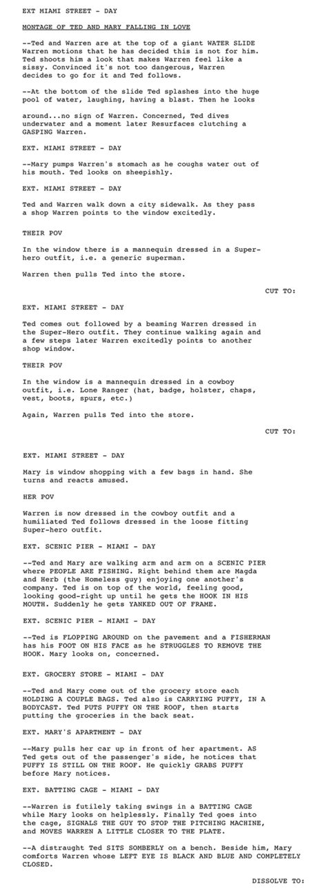 How To Write A Montage In A Script A Quick And Dirty Guide