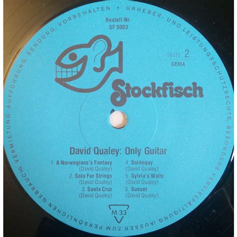 David Qualey Only Guitar Vinyl Lp 1975 De Original Hhv