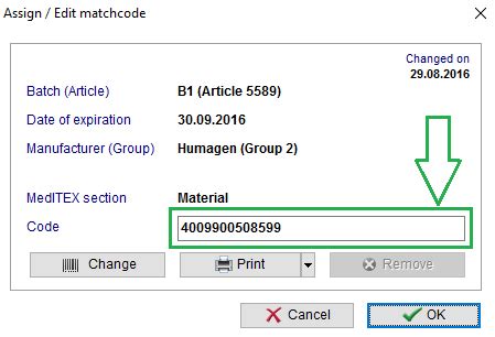 How To Assign A Matchcode To A QM Field MedITEX Wiki