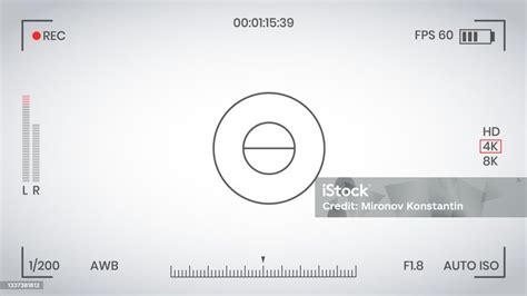 카메라 뷰파인더 비디오 또는 사진 프레임 레코더 플랫 스타일 디자인 벡터 일러스트레이션 Film Screening에 대한 스톡 벡터 아트 및 기타 이미지 Film