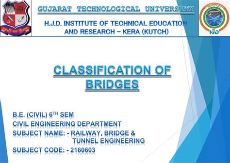 Classification Of Bridge Pptx