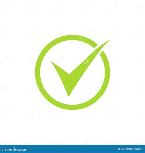 Checkmark X Mark Exclamation Round Sign Set Of Green Check Mark Red Cross And Yellow