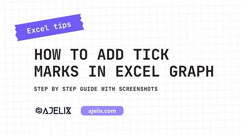 How To Add Tick Marks In Excel Graph Ai For Data Analysis Ajelix