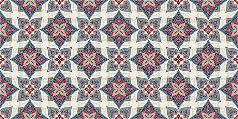 전통적인 아시아 요소를 기반으로 한 매끄러운 패턴 페이즐리 보헤미안 빈티지 스타일 벡터 배경입니다 실크 넥 스카프 또는 손수 무늬 디자인 스타일 직물 또는 Papper에