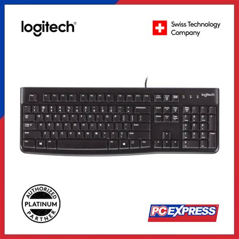 Logitech K120 Plug And Play Usb Keyboard Pc Express