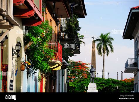 Panama Casco Antiguo Historic Town Panama City Central America Old Town