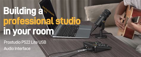 Maono Ps22 Lite Usb Audio Interface With Xlr Input 24 Bit192khz