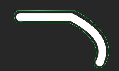 Ios How To Draw A Path By Touches On A Specific Path Using