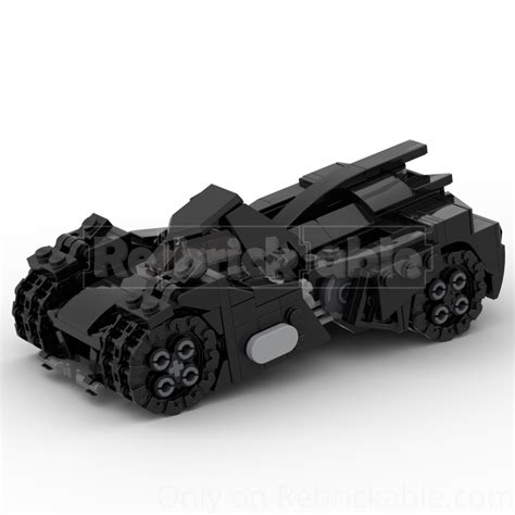 Lego Moc Arkham Knight Batmobile By Bricktingsmon Rebrickable Build