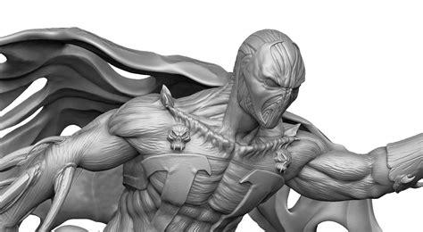 Spawn Full Height 3d Model By Naeem32