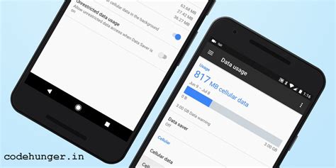 Reduce Mobile Data In Android Restrict Background Data Codehunger Blog